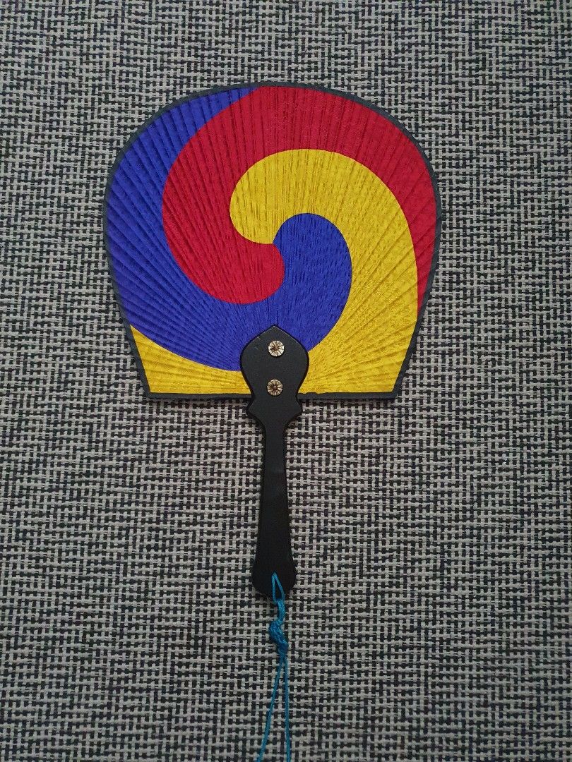 Korean traditional hand fan, Furniture & Home Living, Lighting & Fans ...