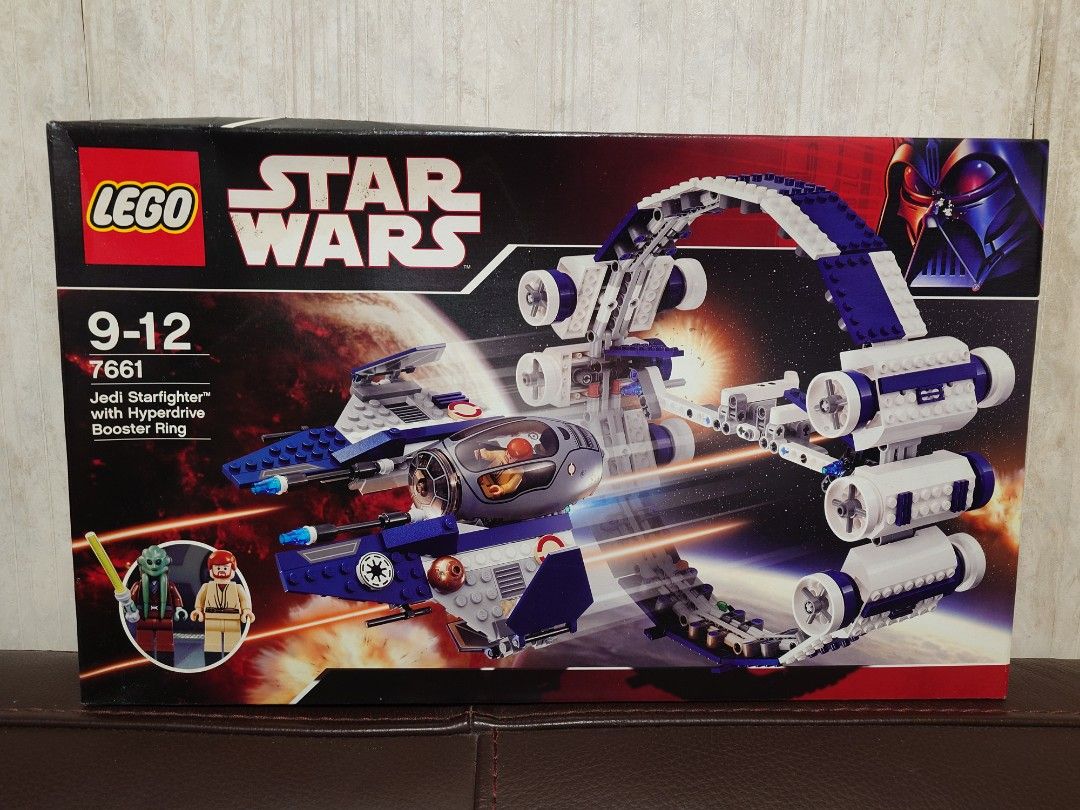 「全新」Lego - 7661 Jedi Starfighter with Hyperdrive Booster Ring, 興趣及遊戲 ...
