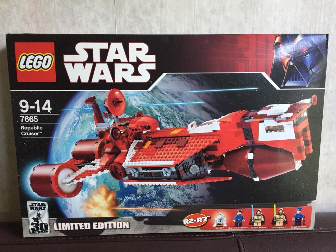 「全新」Lego - 7665 - Star Wars - Republic Cruiser - Limited edition, 興趣及遊戲 ...