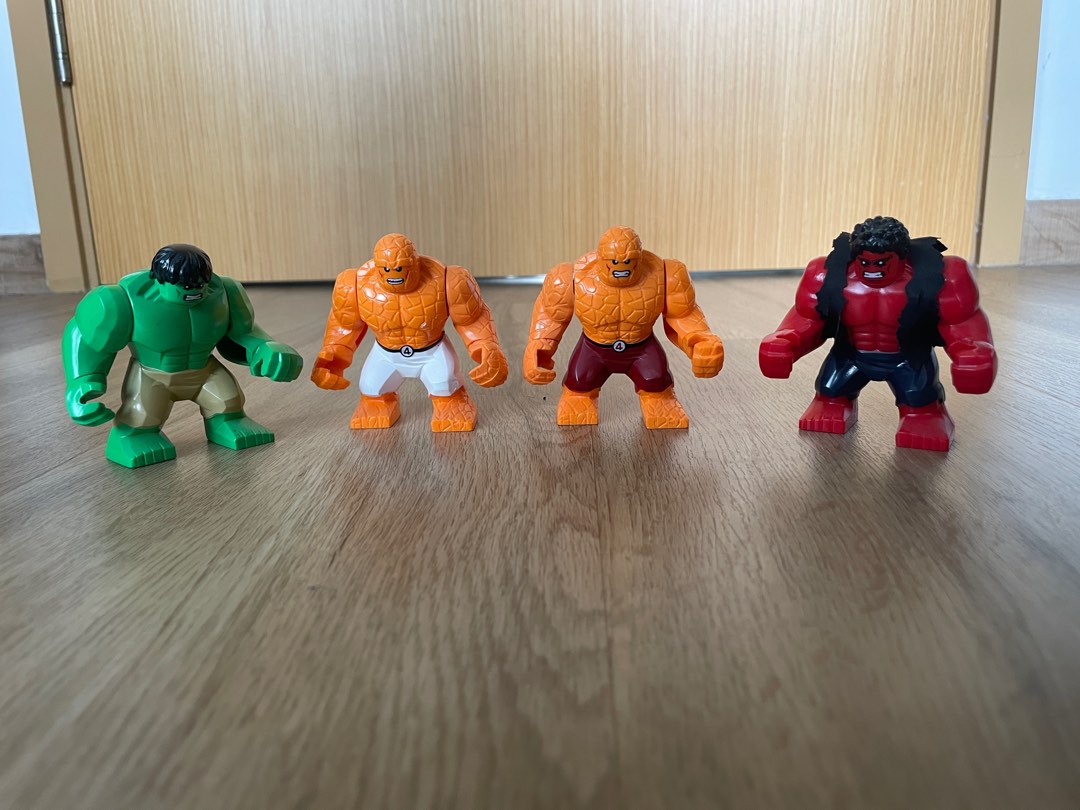 “Lego” Marvel Big Figurines Set (No Individual Purchases), Hobbies ...