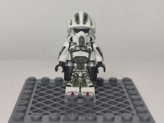 Lego Star Wars Custom Clone Trooper - RP2 Battle Damaged Captain Rex ...