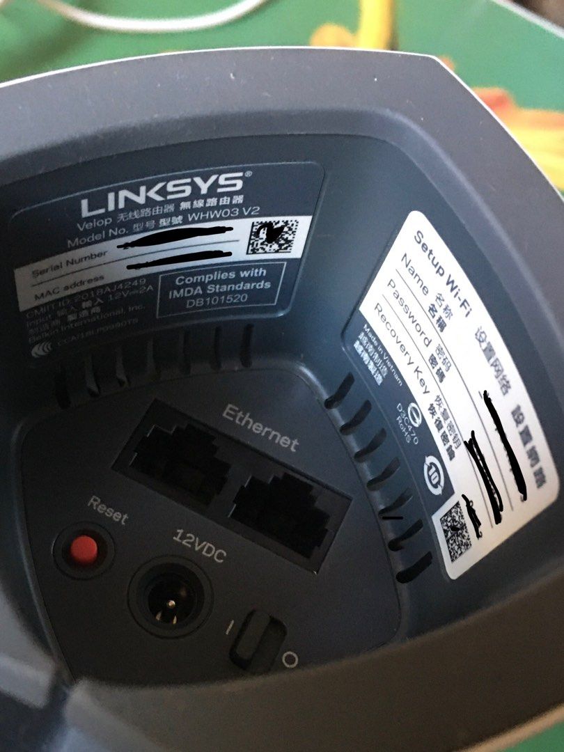 LINKSYS WHW03 V2 AC2200 Velop Intelligent Mesh WiFi System WHW0302 智慧型網 ...