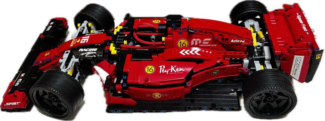 Machine Player Formula 1 Racing Car 1:10 Block Set (finished), 興趣及遊戲 ...