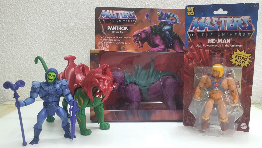 Masters of the Universe He-Man Set, Hobbies & Toys, Toys & Games on ...