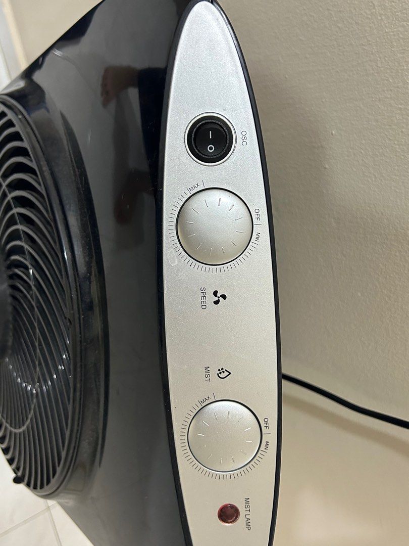 Mistral DC Mist Fan 3-In-1 Function Water Tank (1.6L) MMF1600, TV ...
