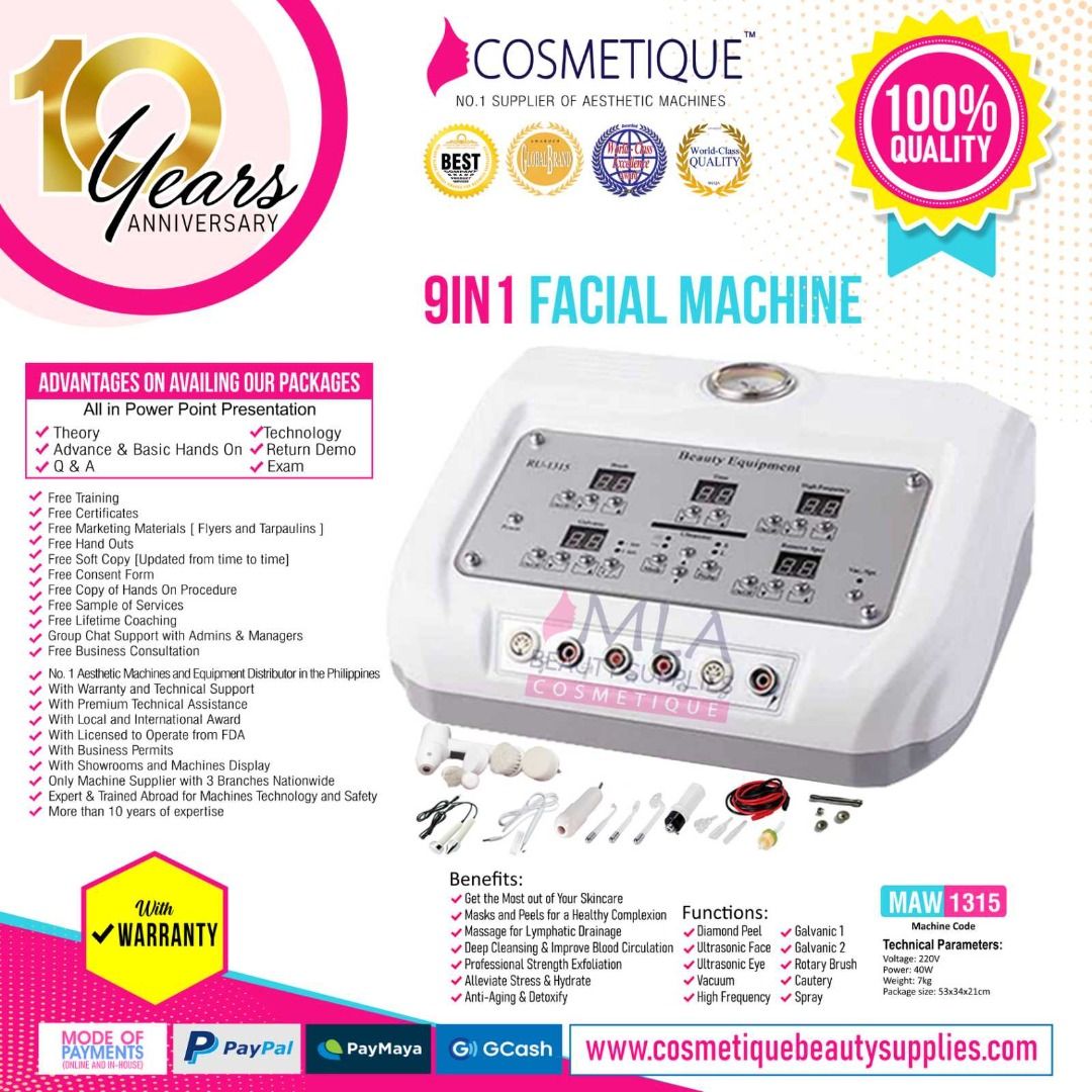Multifunction Facial Machine Micro dermabrasion Facial, Beauty ...