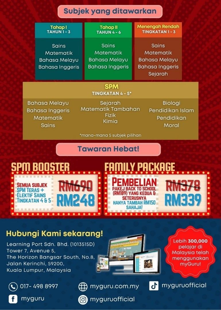 Myguru Back To School PROMO 2024!!!!, Hobbies & Toys, Books & Magazines ...