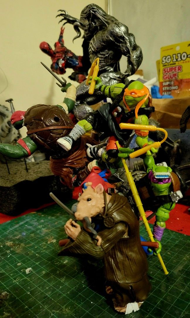 Ninja turtle custom made, Hobbies & Toys, Toys & Games on Carousell