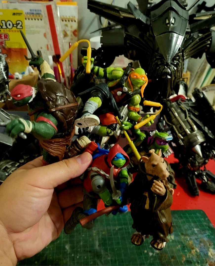 Ninja turtle custom made, Hobbies & Toys, Toys & Games on Carousell