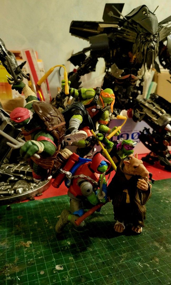 Ninja turtle custom made, Hobbies & Toys, Toys & Games on Carousell