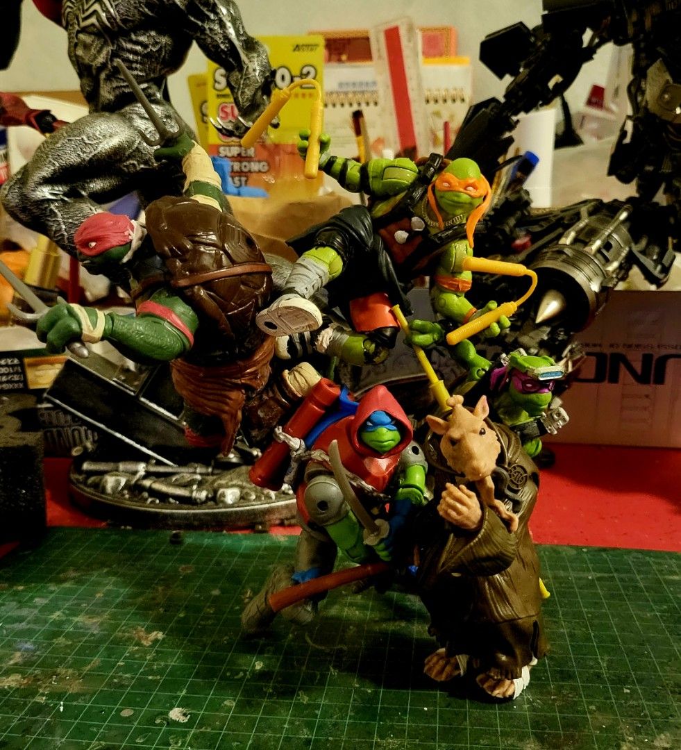 Ninja turtle custom made, Hobbies & Toys, Toys & Games on Carousell