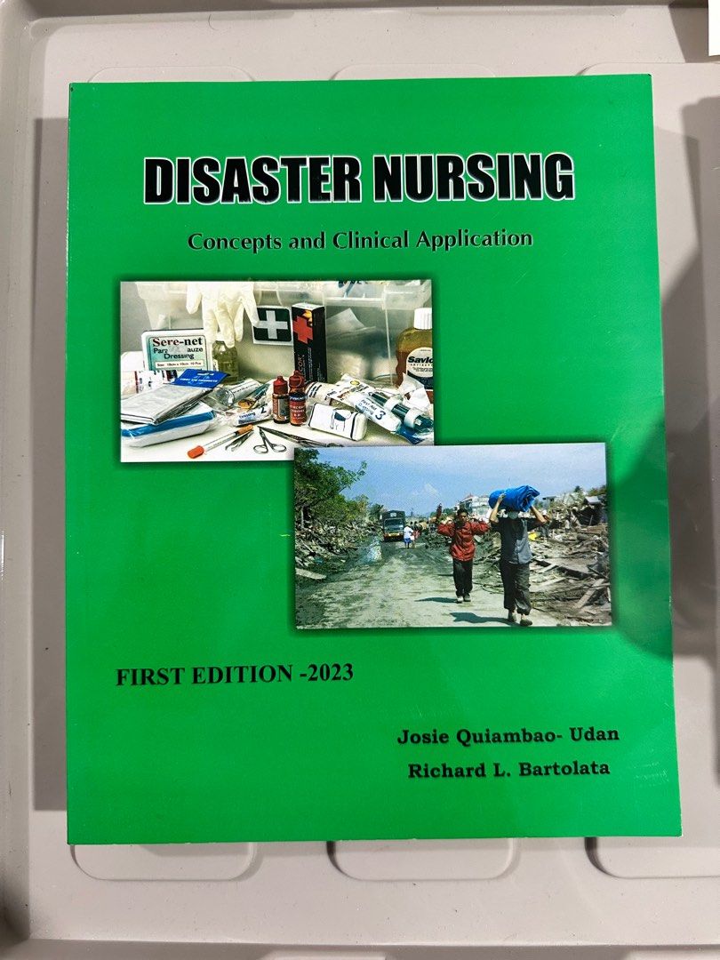 NURSING Disaster Nursing Book by Udan, Hobbies & Toys, Books ...