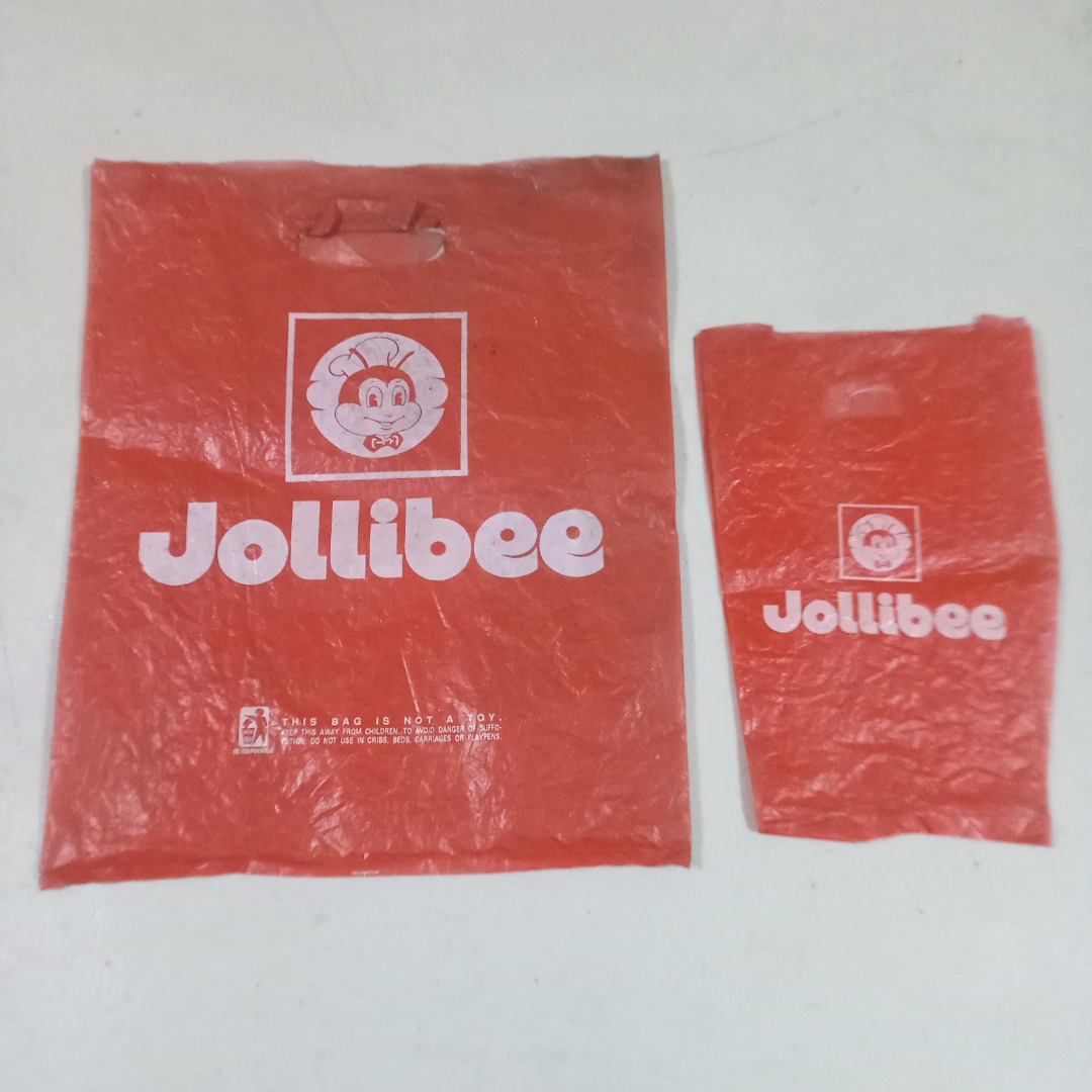 OLD JOLLIBEE PLASTIC, Hobbies & Toys, Memorabilia & Collectibles, Vintage Collectibles on Carousell