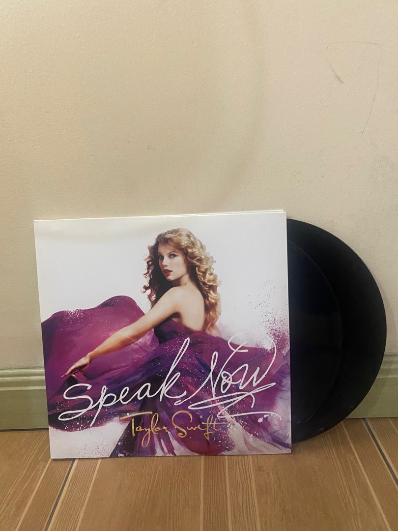 [ON HAND] Taylor Swift Speak Now Vinyl, Hobbies & Toys, Music & Media ...