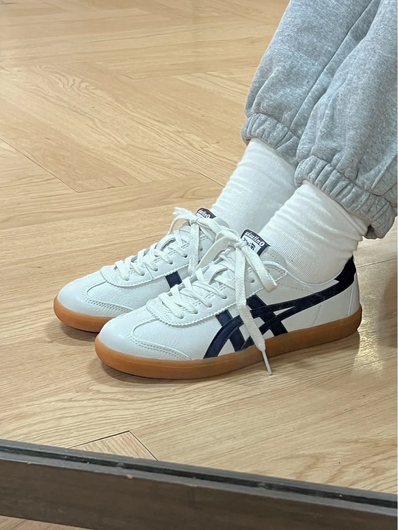 Onitsuka Tiger Tokuten White Navy Gum, Women's Fashion, Footwear ...