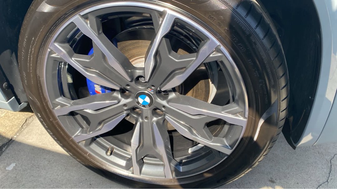 Original BMW X3 Tyres and Rims (like NEW), Auto Accessories on Carousell