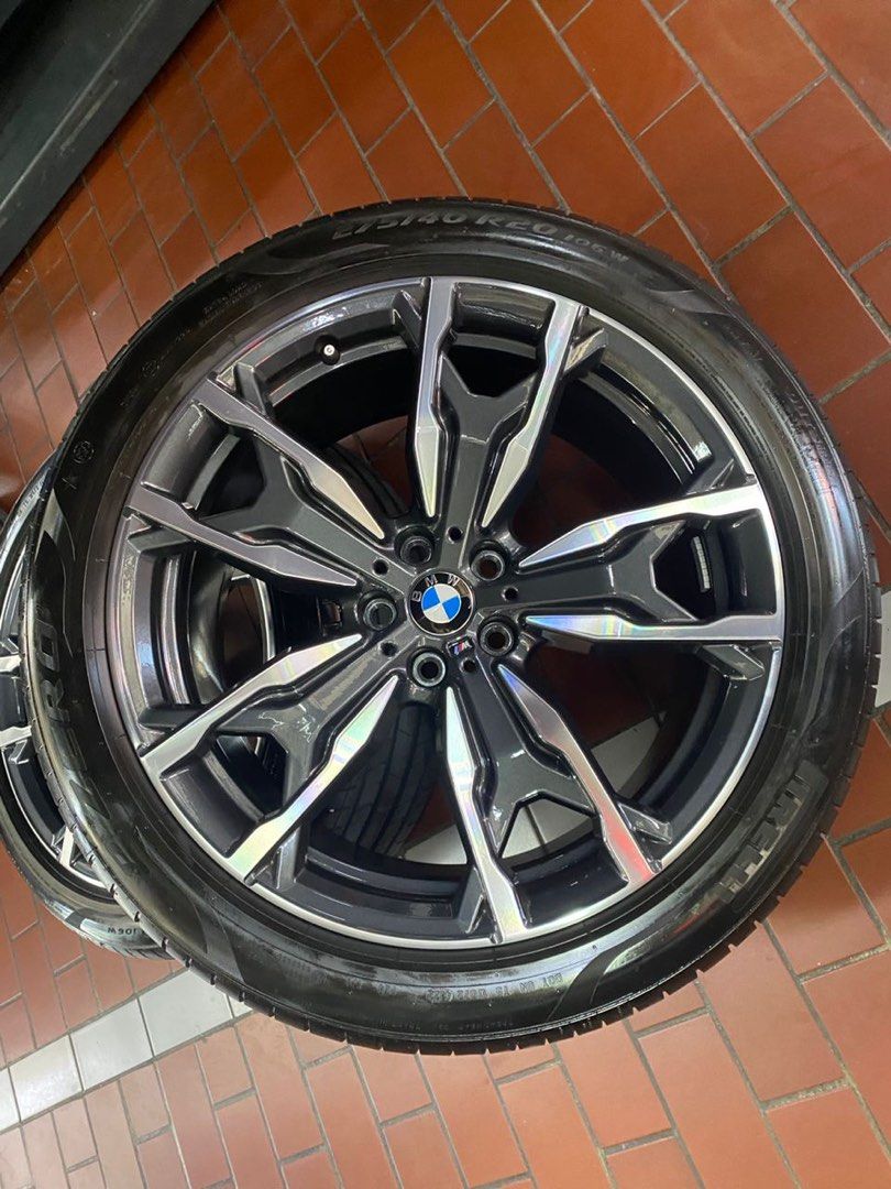 Original BMW X3 Tyres and Rims (like NEW), Auto Accessories on Carousell
