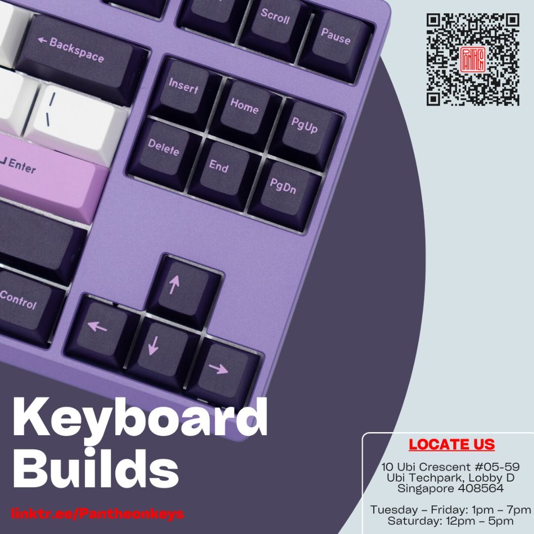 [PantheonKeys] Custom Keyboard Building Services, Computers & Tech ...