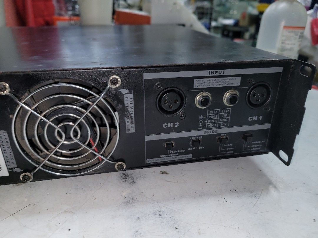 PHONIC MAR 1500後極擴大機, 耳機及錄音音訊設備, 其他音響配件及設備在旋轉拍賣