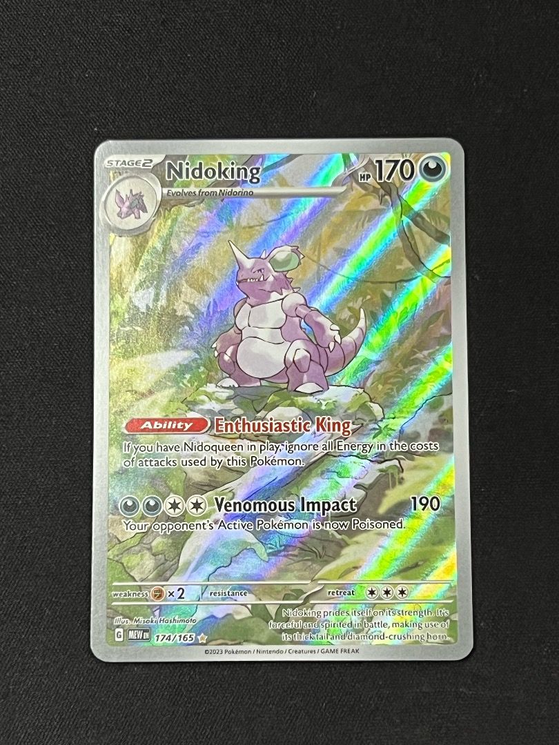 nidoking evolutions reverse holo