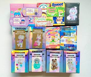 Sweet bean pop mart blind box popmart sweetbean supermarket convenience ...