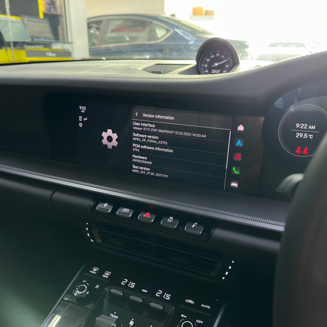 Porsche 911 Carrera S (MIB3 System) Covert Navigation map to Southeast ...