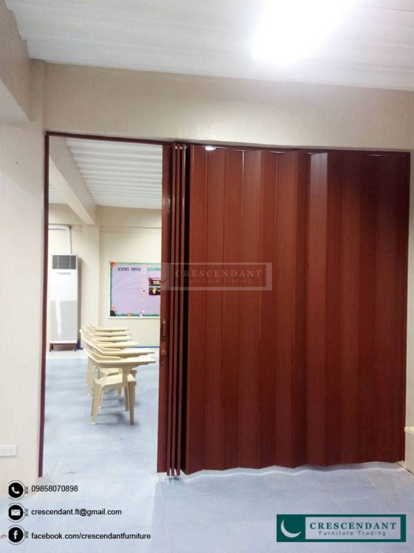 PVC ACCORDION FOLDING DOOR, Furniture & Home Living, Office Furniture & Fixtures on Carousell
