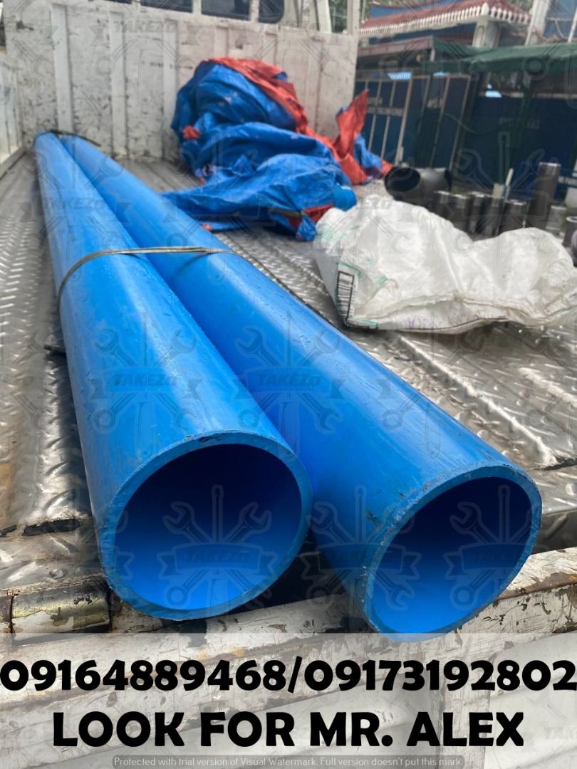 PVC BLUE PIPE, Commercial & Industrial, Construction & Building ...