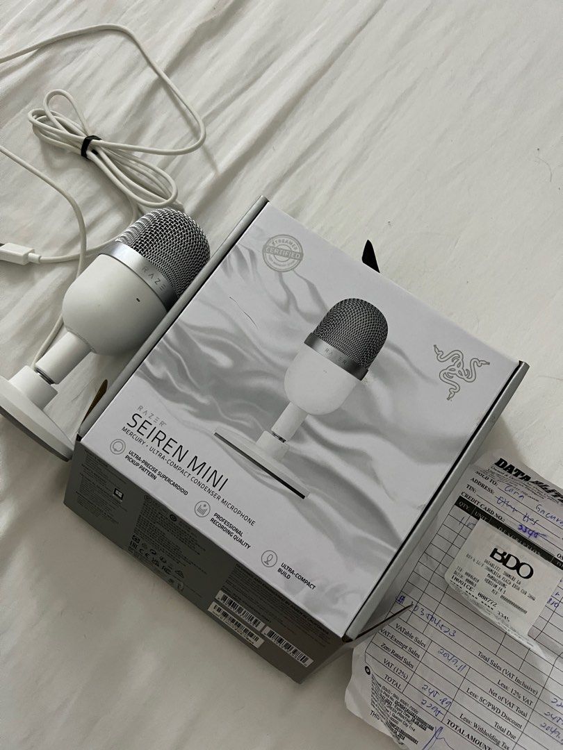 Razer Seiren Mini (mercury), Audio, Microphones on Carousell