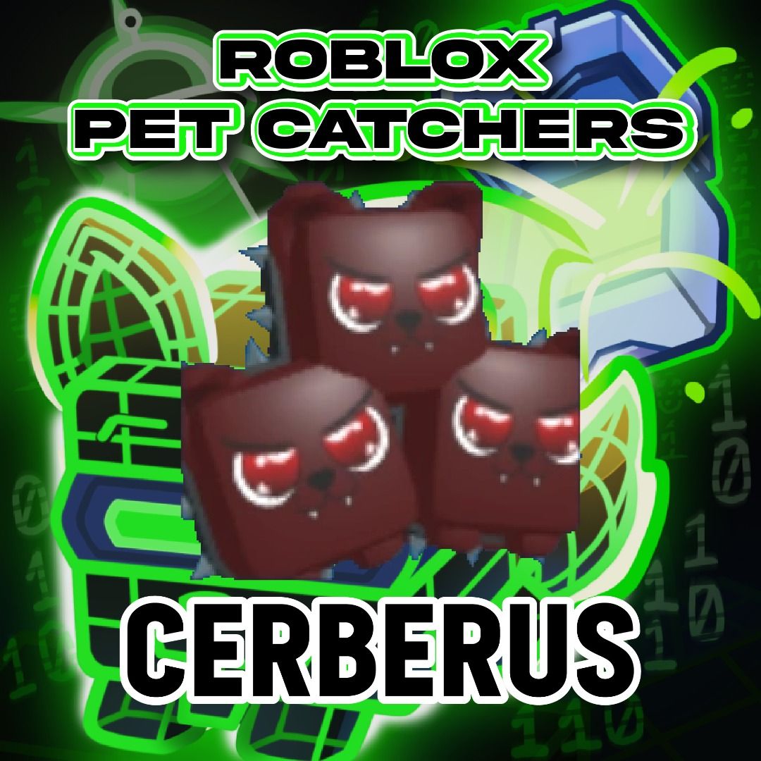 Roblox Pet Catchers Cerberus, Video Gaming, Gaming Accessories, In-Game ...