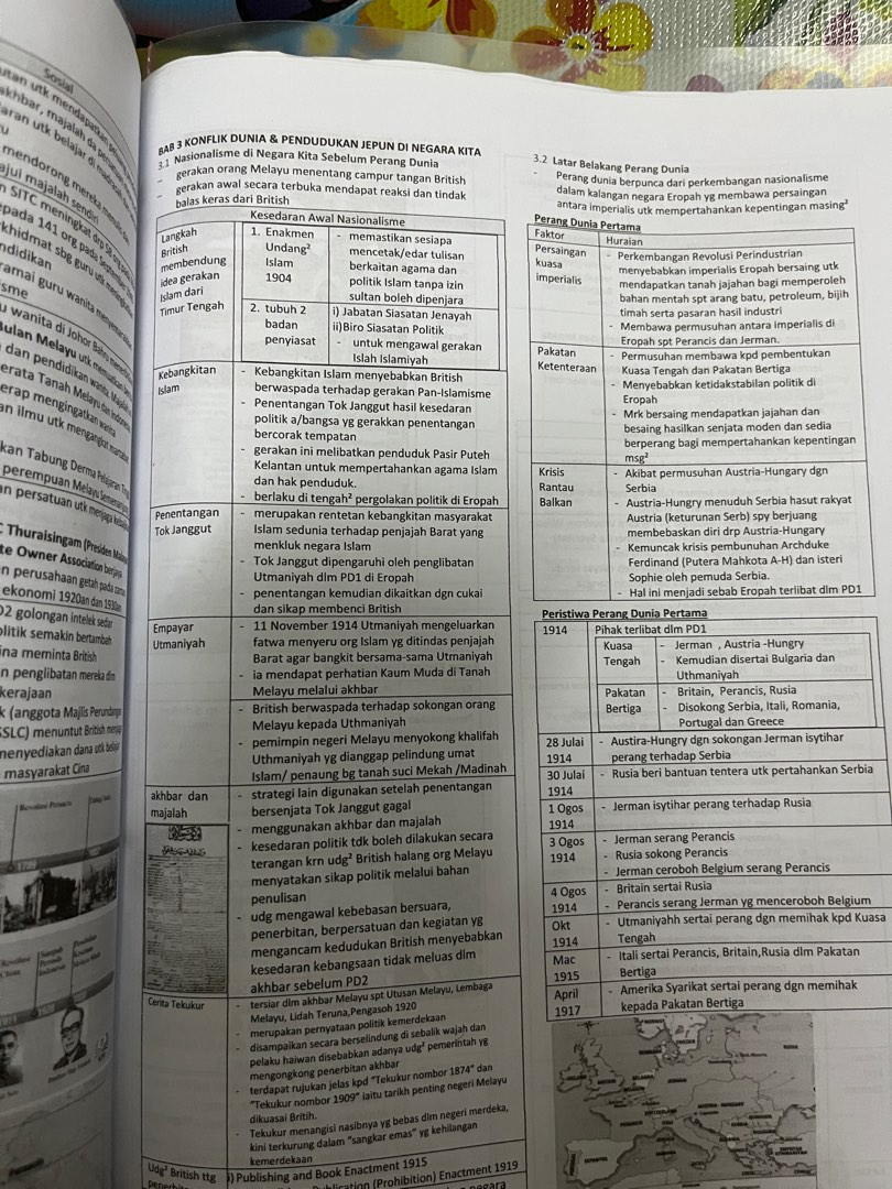 short notes sejarah for each chapter form 4 and 5, Hobbies & Toys ...