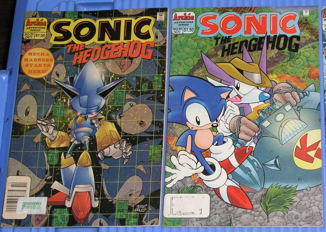 Sonic the hedgehog classic 14 issues collection, Hobbies & Toys, Books ...