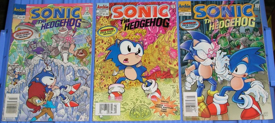 Sonic the hedgehog classic 14 issues collection, Hobbies & Toys, Books ...