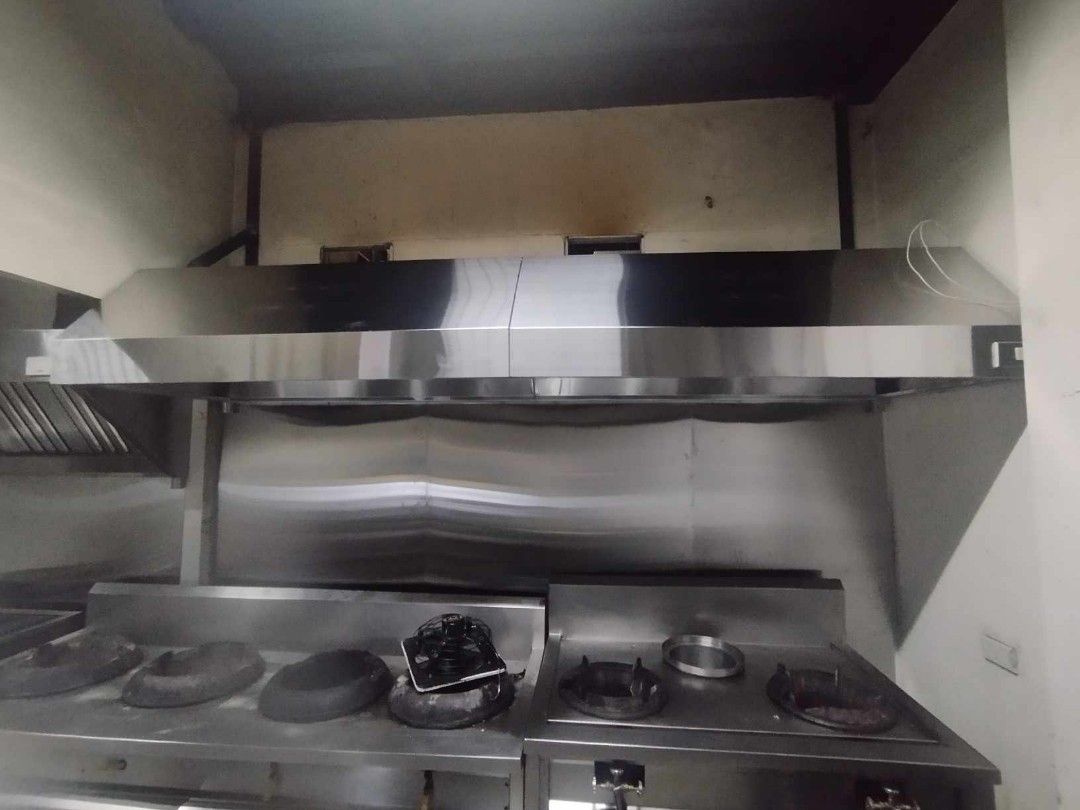 Stainless Kitchen Hood and Stainless Cladding Installation Complete ...