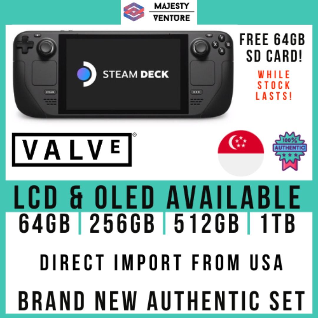 Steam deck Steamdeck Oled Steamdeck 512GB 1TB Handheld Gaming Console ...