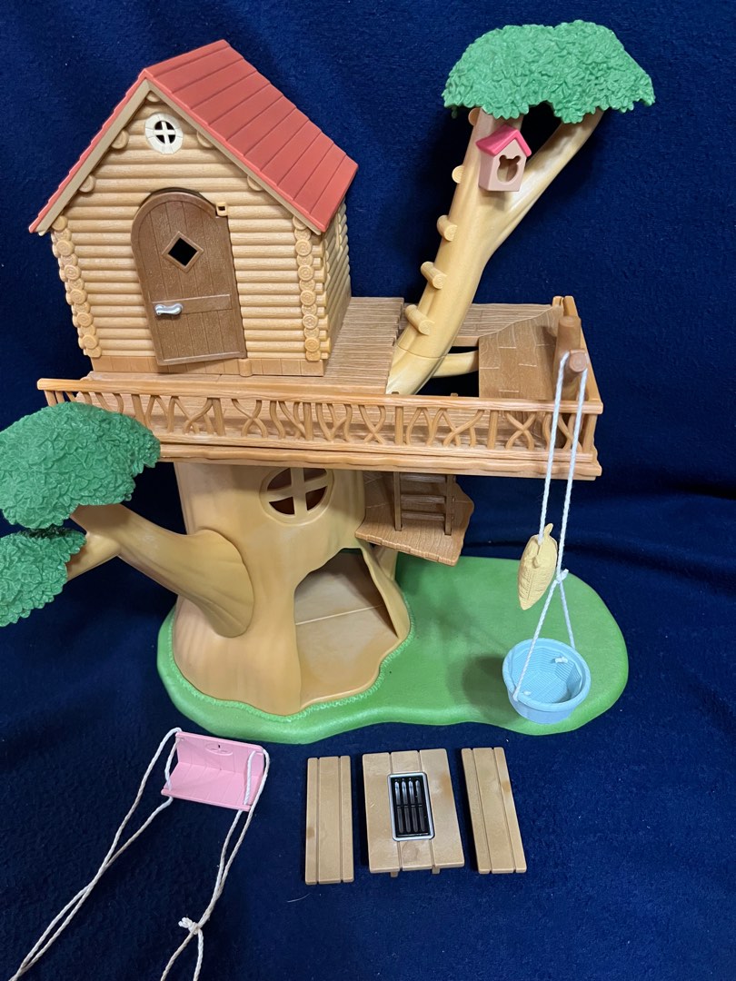 Sylvanian families tree house, Hobbies & Toys, Toys & Games on Carousell