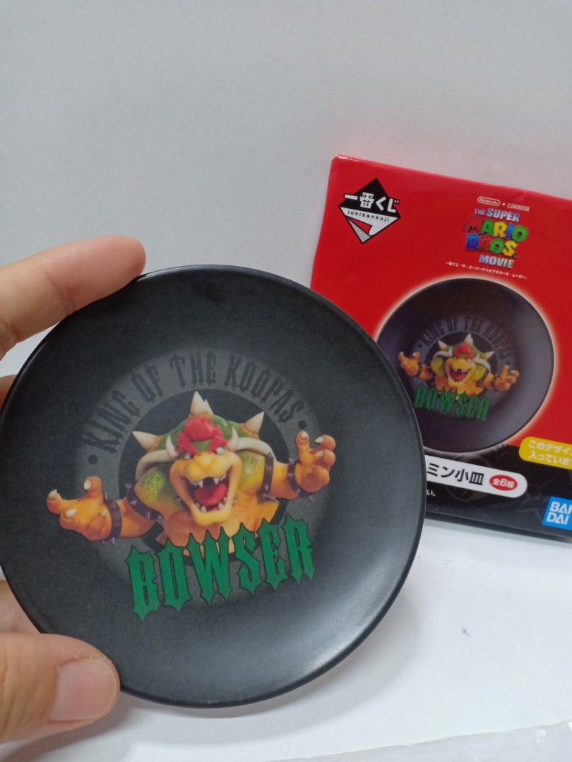 The Super Mario Bros Movie Bowser Small Plate, Hobbies & Toys ...