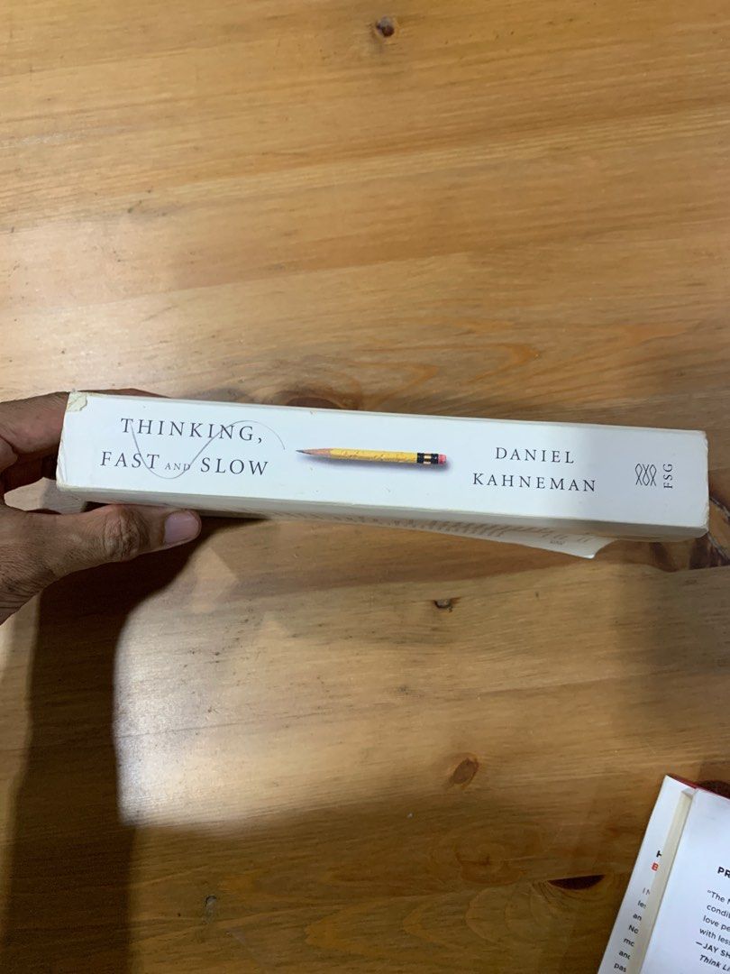 Thinking Fast And Slow Book, Hobbies & Toys, Books & Magazines ...