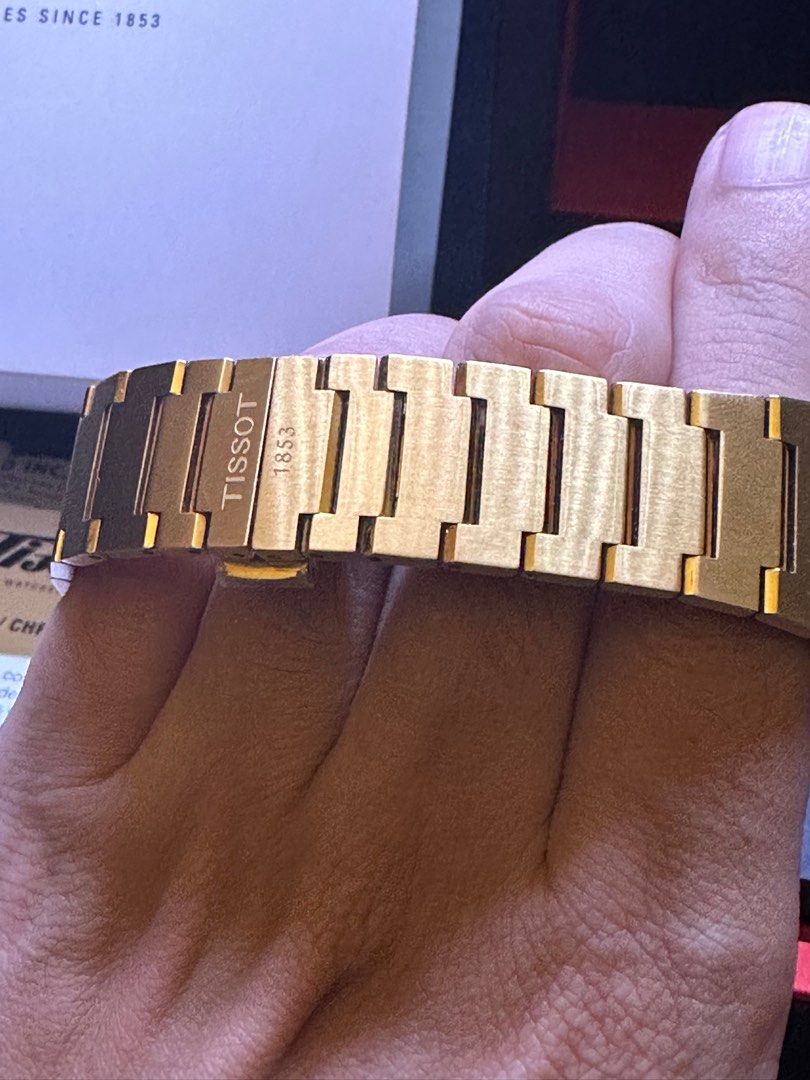 Tissot PRX Gold 40mm, Luxury, Watches on Carousell