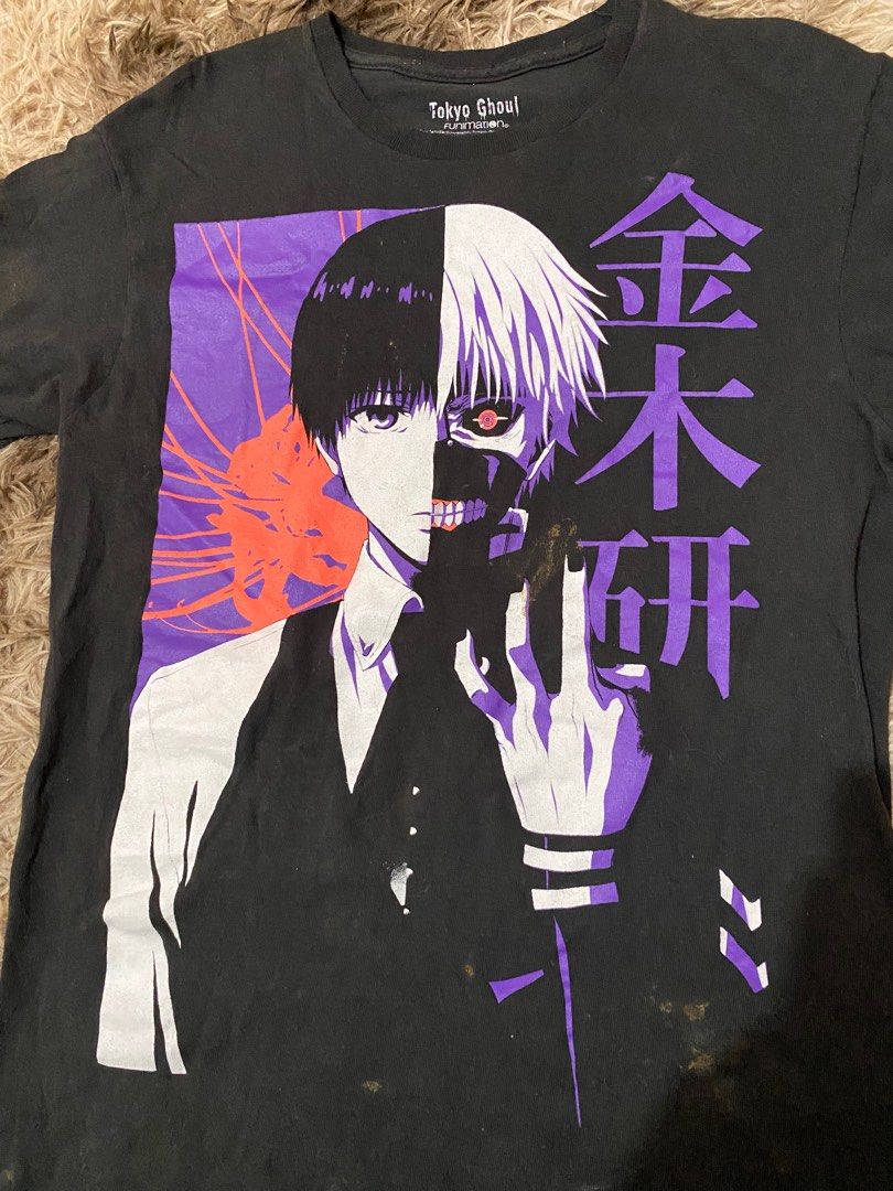 Tokyo Ghoul Animation Shirt, Men's Fashion, Tops & Sets, Tshirts & Polo ...