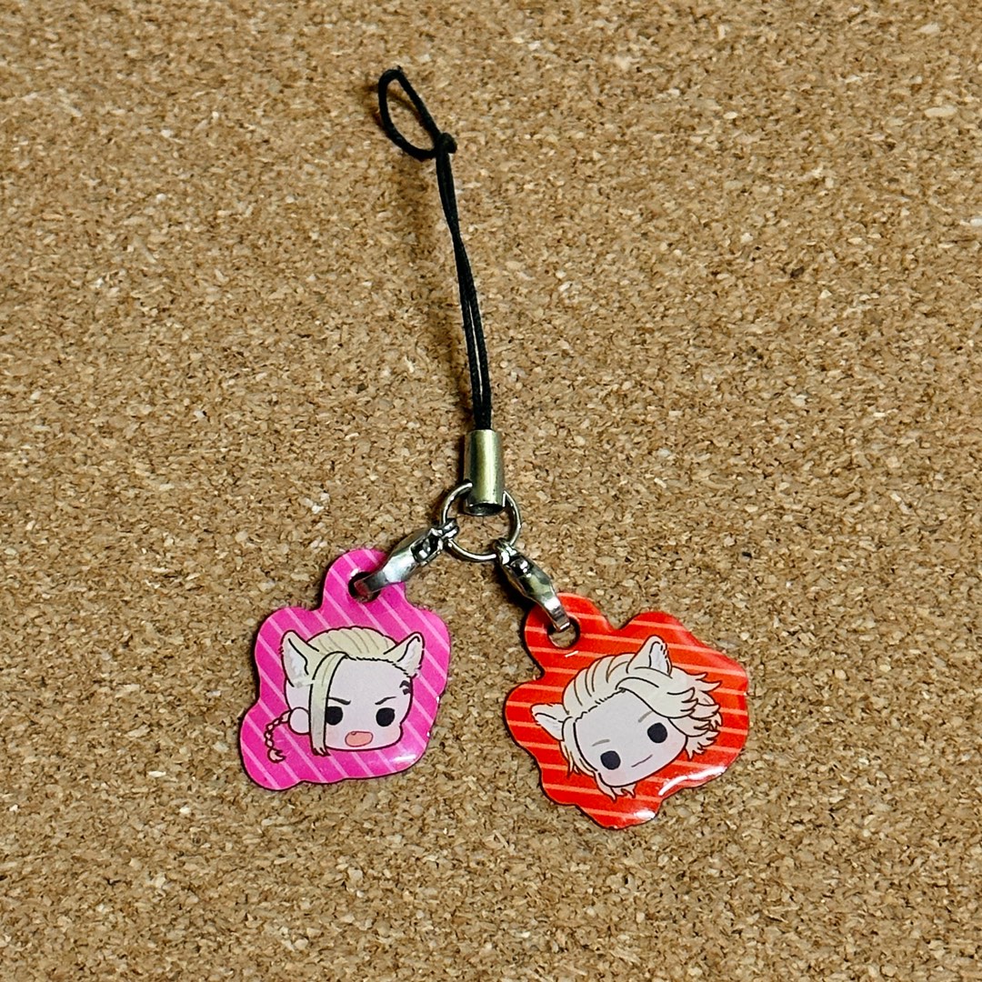 Tokyo Revengers Draken & Mikey Tiny Metal Charm 2.5cm - Php 100 ...