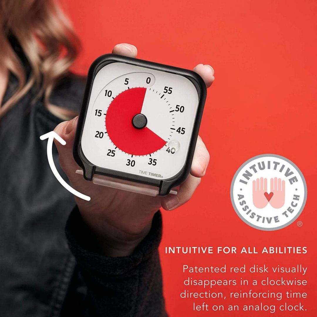 [專注力up!] Time Timer 3吋 視覺倒數計時器 (教育版內附書寫卡) [時間管理 番茄鐘工作法], 興趣及遊戲, 手作＆自家設計, 文具 - Carousell