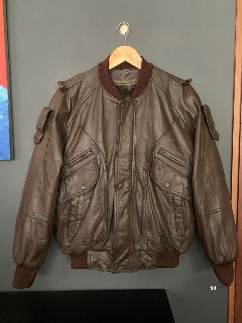 wind armor leather jacket