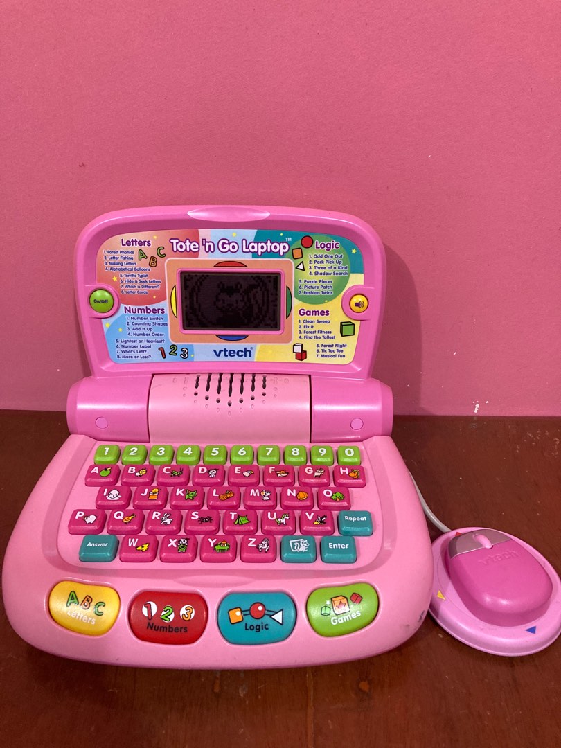 Vtech Tote & Go Laptop Plus, Hobbies & Toys, Toys & Games on Carousell