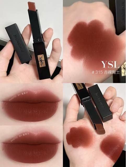 YSL RPC The Slim Velvet Radical Shade : 315, Kesehatan & Kecantikan ...