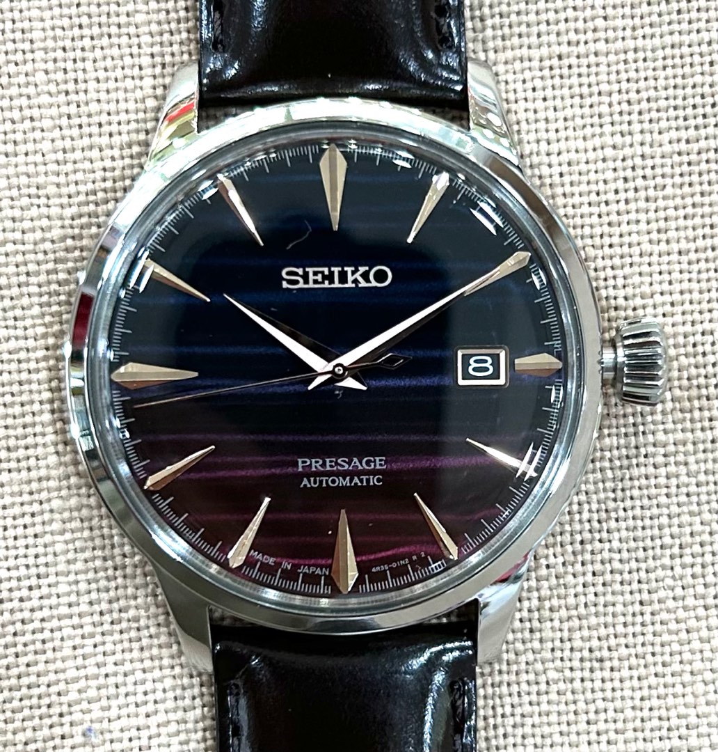日本原裝 香港行貨 限量版Seiko 精工 SRPK75 SRPK75J SRPK75J1自動手錶 Presage Mechanical ...