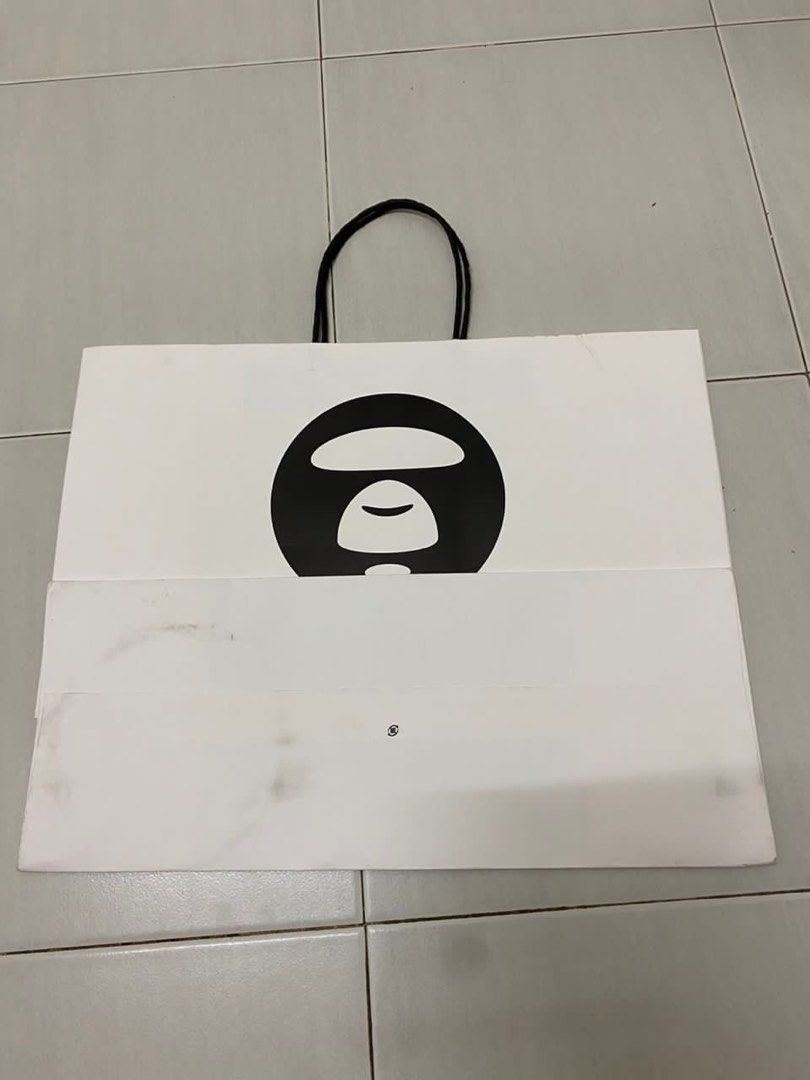 AAPE PAPER BAG, Women's Fashion, Bags & Wallets, Tote Bags on Carousell