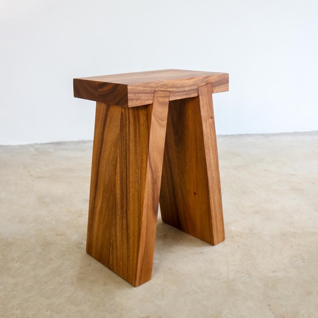 Acacia Console table stool chair low chair bankito, Furniture & Home ...