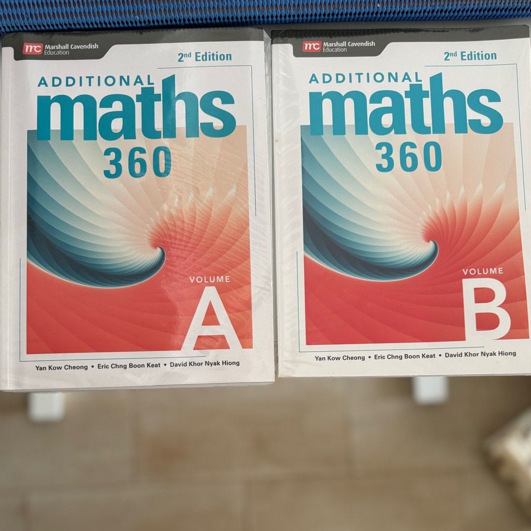 Additional Maths 360 Volume A and B 2nd Edition, Hobbies & Toys, Books ...