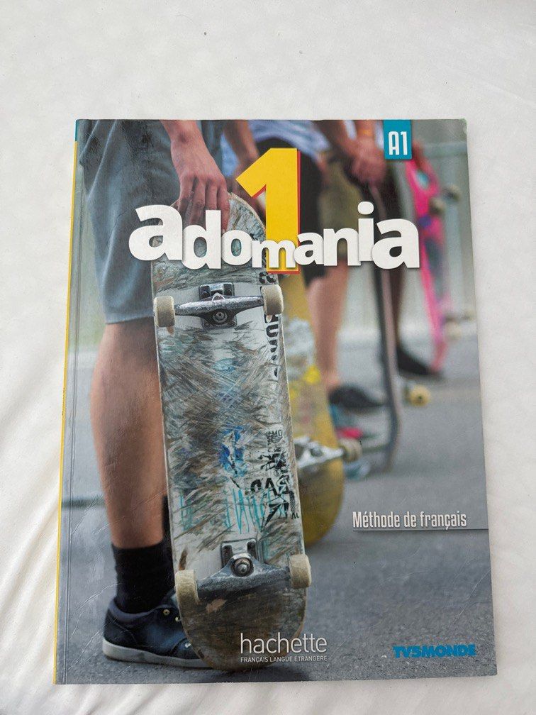 Adomania 1-4 French textbook, Hobbies & Toys, Books & Magazines ...